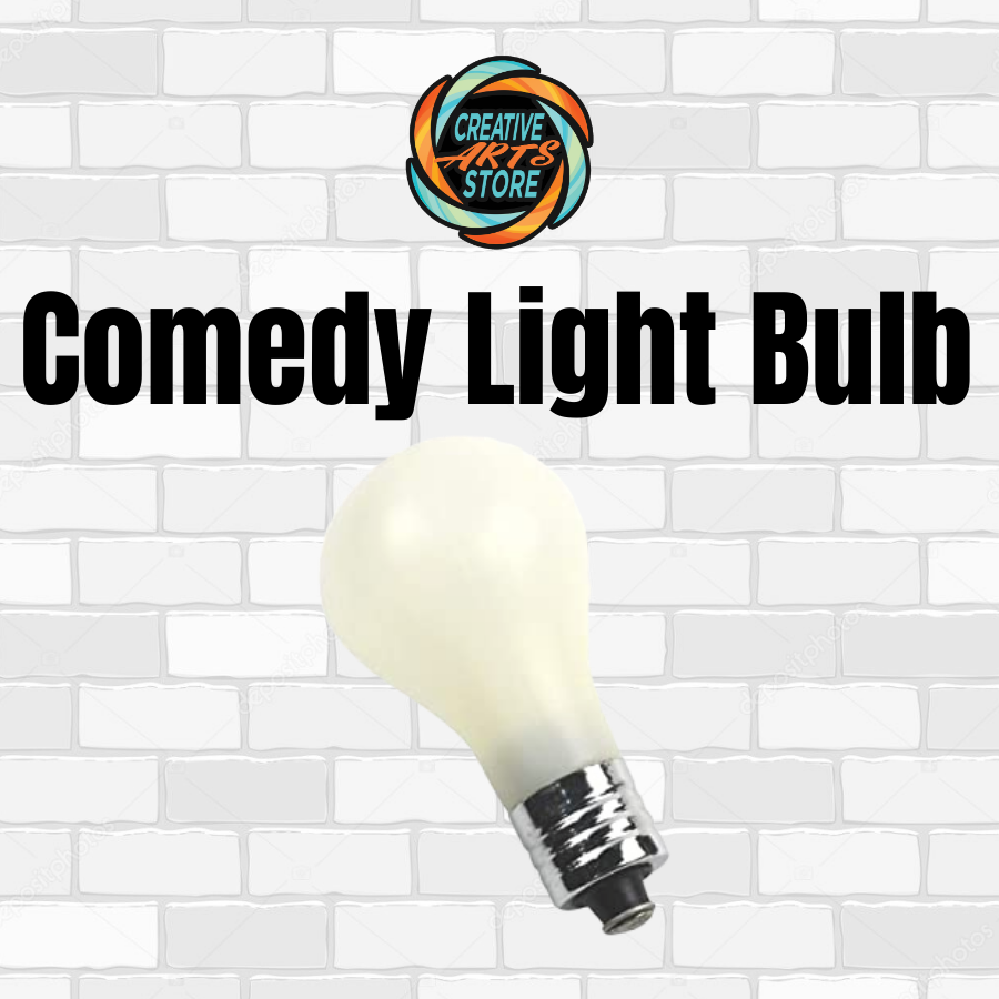 Comedy Light Bulb – Creative Arts Store